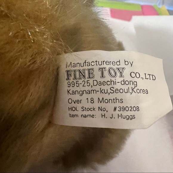 House of Lloyd | Toys | House Of Lloyd Hj Huggs Bear Collectible ...